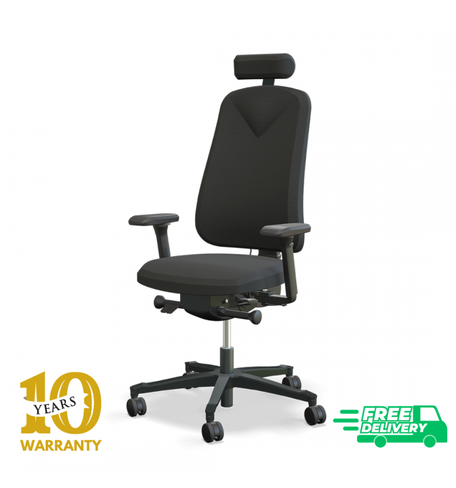 HM390 Tall Back Care Ergonomic Chair For Tall People KOS.ie